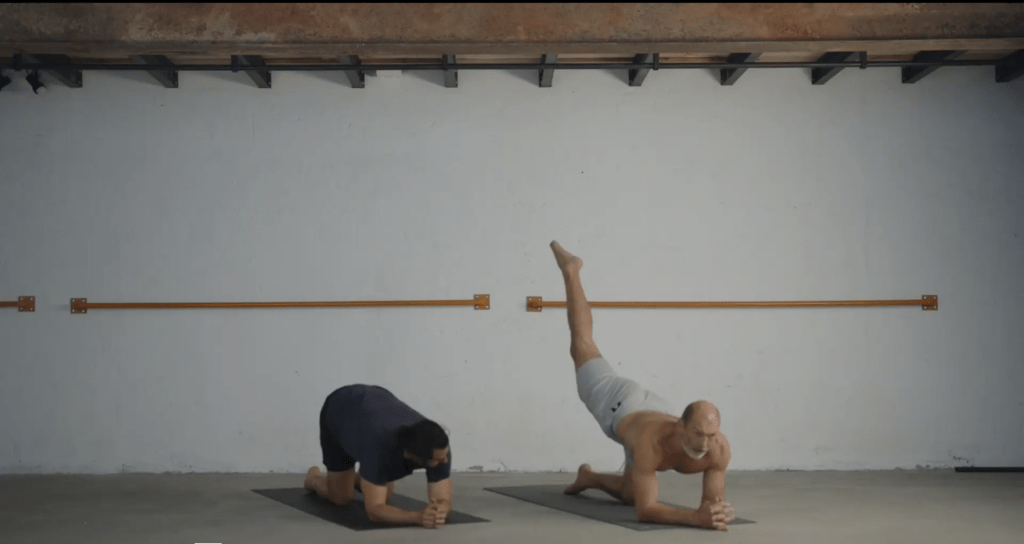 Active hip release - Primal Moves